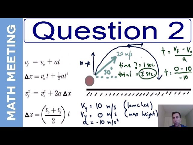 Projectile Motion: Understanding 2D Kinematics | SchoolTube Projectile Motion: Understanding 2D Kinematics | SchoolTube