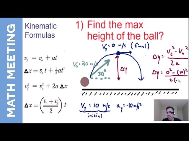 Projectile Motion: Understanding 2D Kinematics | SchoolTube Projectile Motion: Understanding 2D Kinematics | SchoolTube