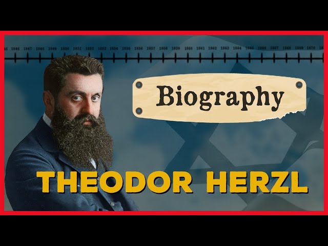 Theodor Herzl Founder Of The Zionist Movement Schooltube