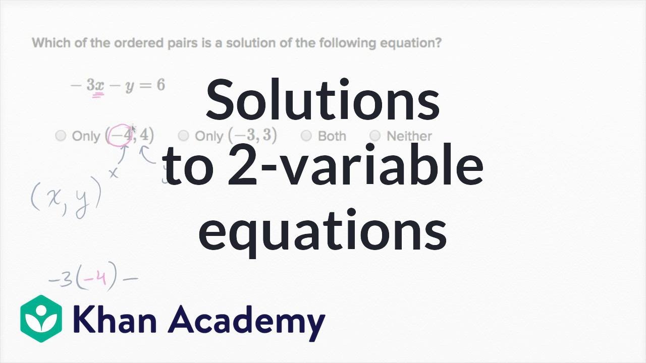 Unlocking Algebra: Your Guide to Ordered Pairs and Equations | SchoolTube Unlocking Algebra: Your Guide to Ordered Pairs and Equations | SchoolTube