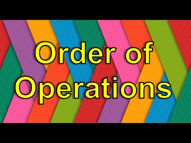 Unlocking Math Mysteries: Mastering the Order of Operations | SchoolTube Unlocking Math Mysteries: Mastering the Order of Operations | SchoolTube